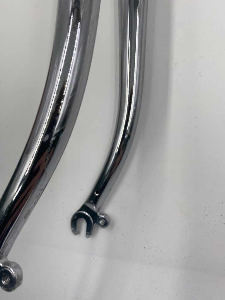 Tange Infinity 1" Chrome Fork Demo - Used | Soma Fab Shop