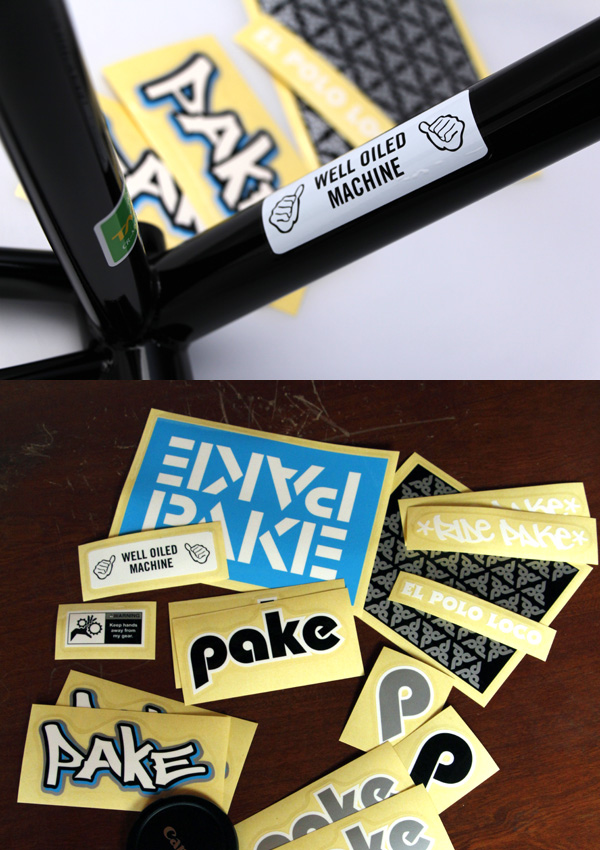 Pake Frame Decal Kit 2016 | Soma Fab Shop