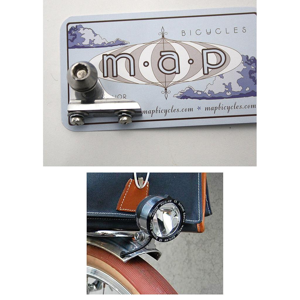 Tanaka Headlight Mount for Fender | Soma Fab Shop